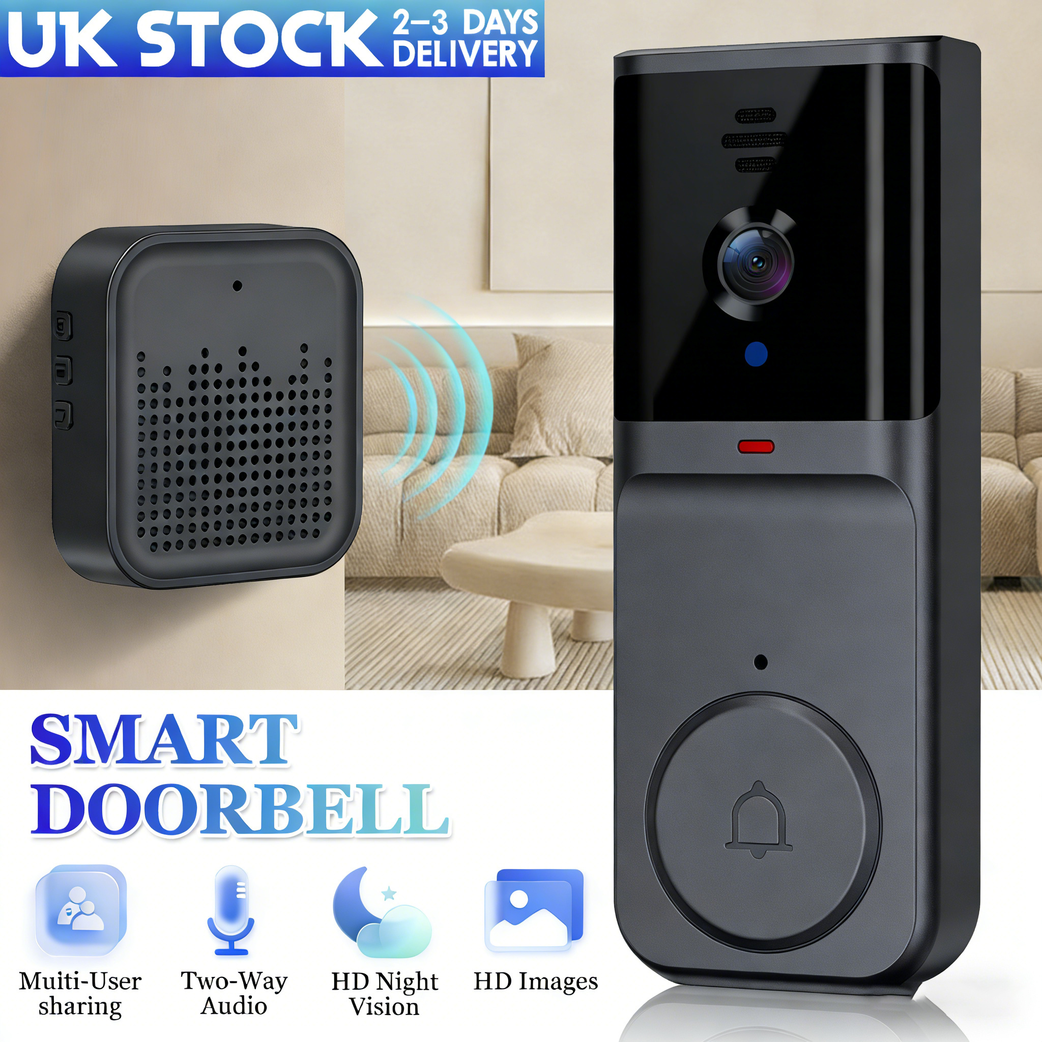 5g video doorbell - United Kingdom